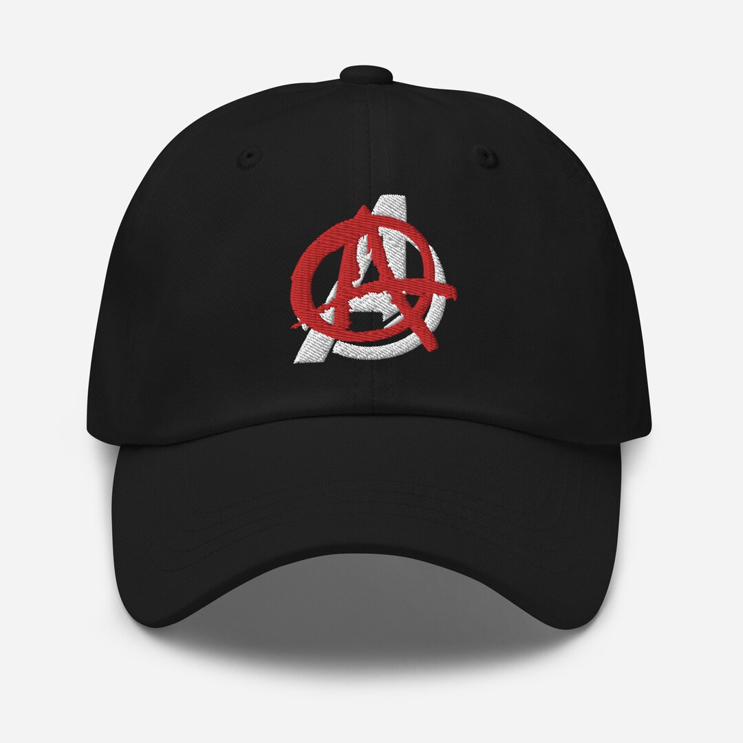 Avenge Anarchy 3D Puff Embroidered Dad Hat - Etsy