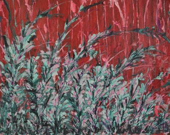 Random Five Original Abstract Painting on Panel - Etsy