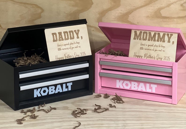 CUSTOM ENGRAVED Mini Tool Box, Any Design! Perfect Gift for Christmas ...