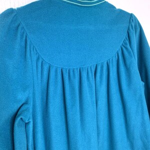 Vintage 1970s-80s Sears Robe, Long Maxi Length, Size Large, Teal Blue ...