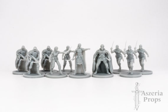 Bandit Crew Dnd Miniatures set of 10 Dnd Bandit Mini Bandit - Etsy