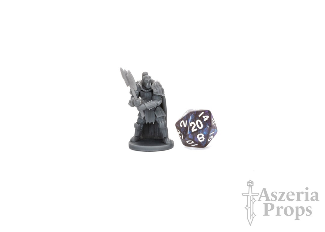 Orog Orc Raider Dnd Miniature, 3D Resin Printed Dnd Orc Miniature, Orog ...