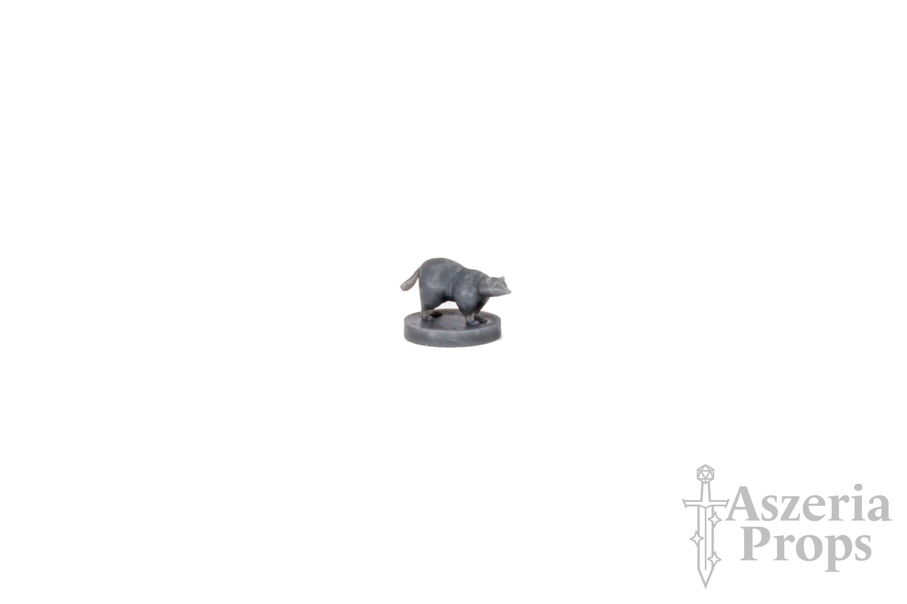 Badger Dnd Miniature, Beast Dnd Miniature, Druid Wild Shape Dnd ...