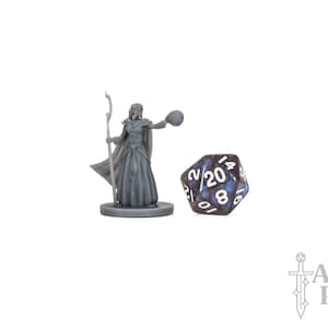 Feminine Dnd Miniatures (set of 5) Adventurer Dnd Minis, Fighter Dnd ...