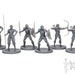 City Guard Dnd Miniatures (set of 6) 3D Printed Guard Miniatures, Dnd ...