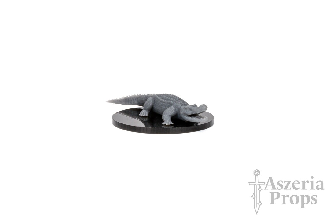 Crocodile / Alligator Dnd Miniature, Beast Dnd Miniature, Druid Wild ...