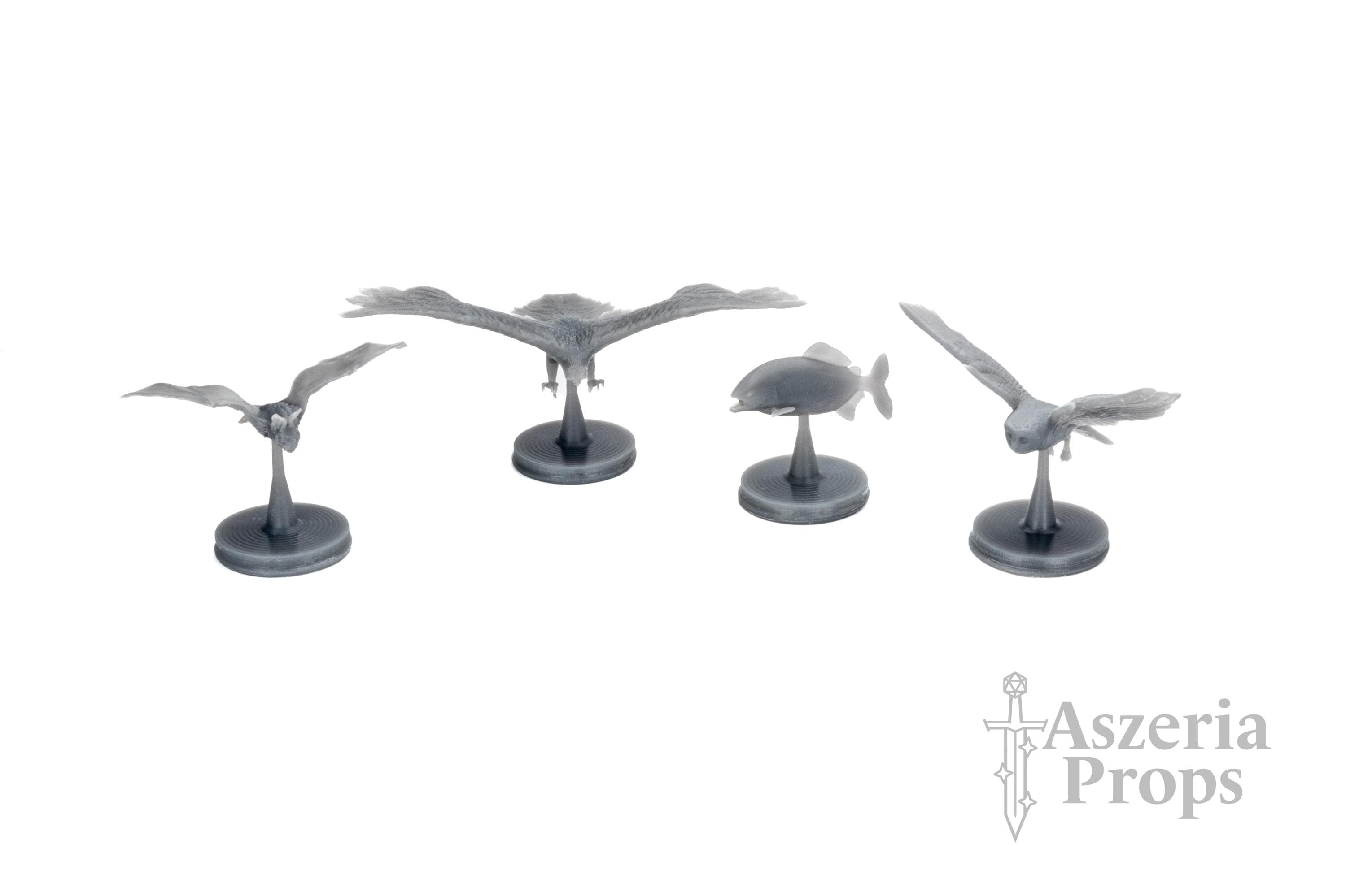 Find Familiar Variety Pack Miniatures (set of 15), Wizard Animal ...