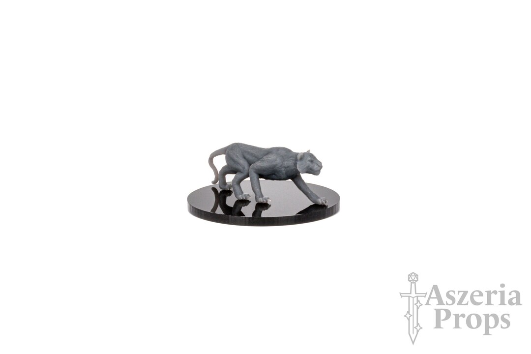 Tiger Dnd Miniature, Beast Dnd Miniature, Druid Wild Shape Dnd ...