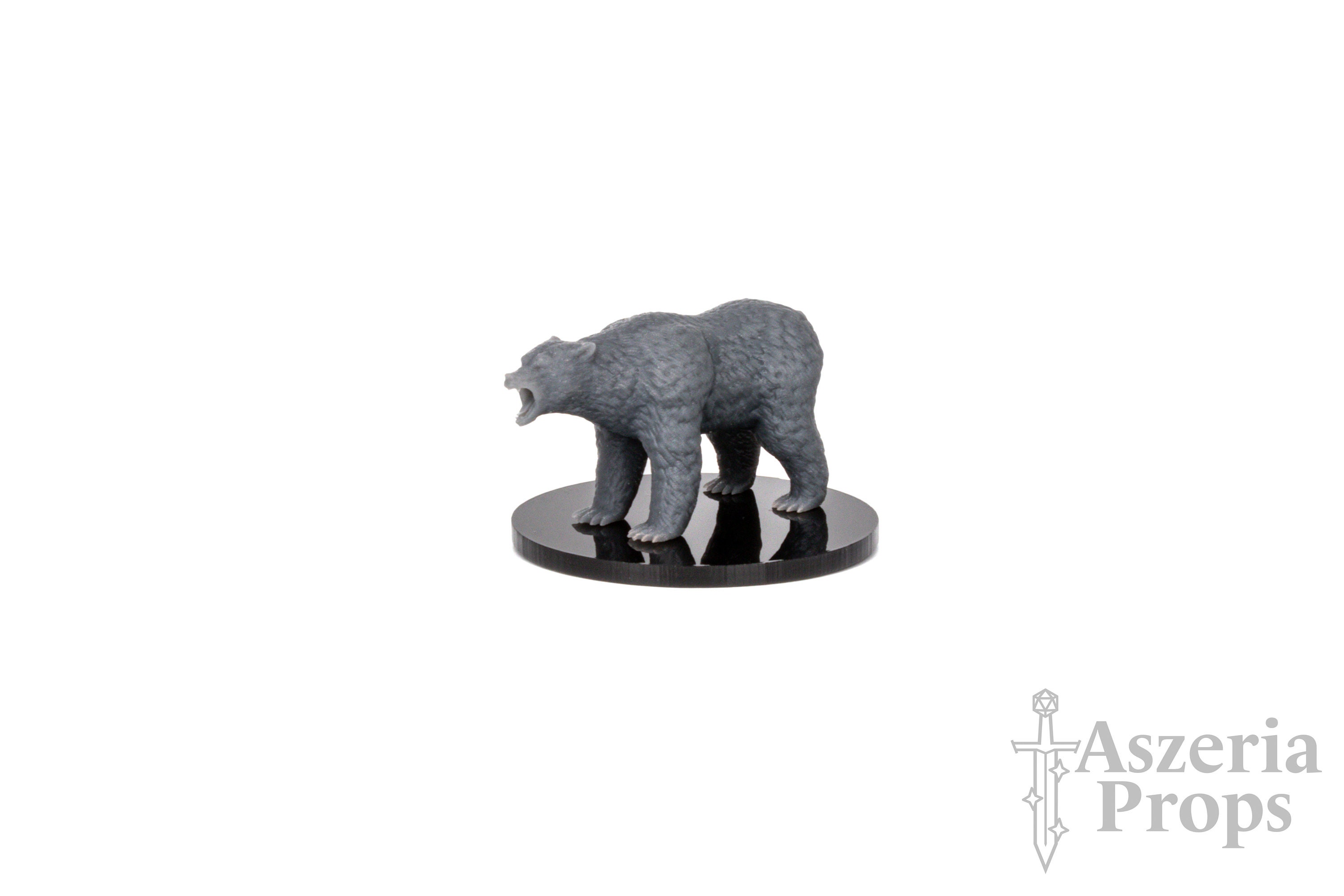 Bear Dnd Miniature, Beast Dnd Miniature, Druid Wild Shape Dnd Miniature ...