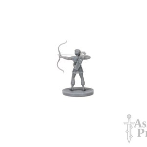 Town Guards Dnd Miniatures (set of 5) 3D Printed Guard Miniatures, Dnd ...
