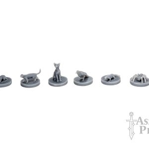 Find Familiar Variety Pack Miniatures (set of 15), Wizard Animal ...