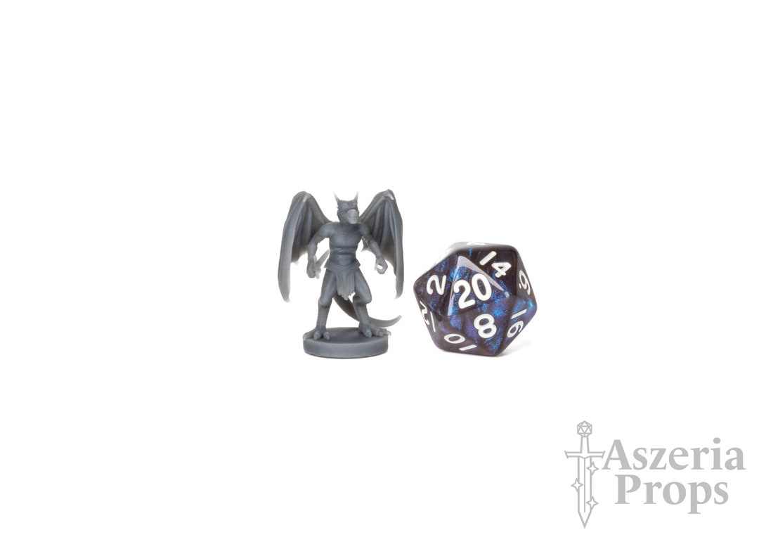 Winged Kobold Dnd Miniature, 3D Resin Printed Kobold Fighter, Kobold ...