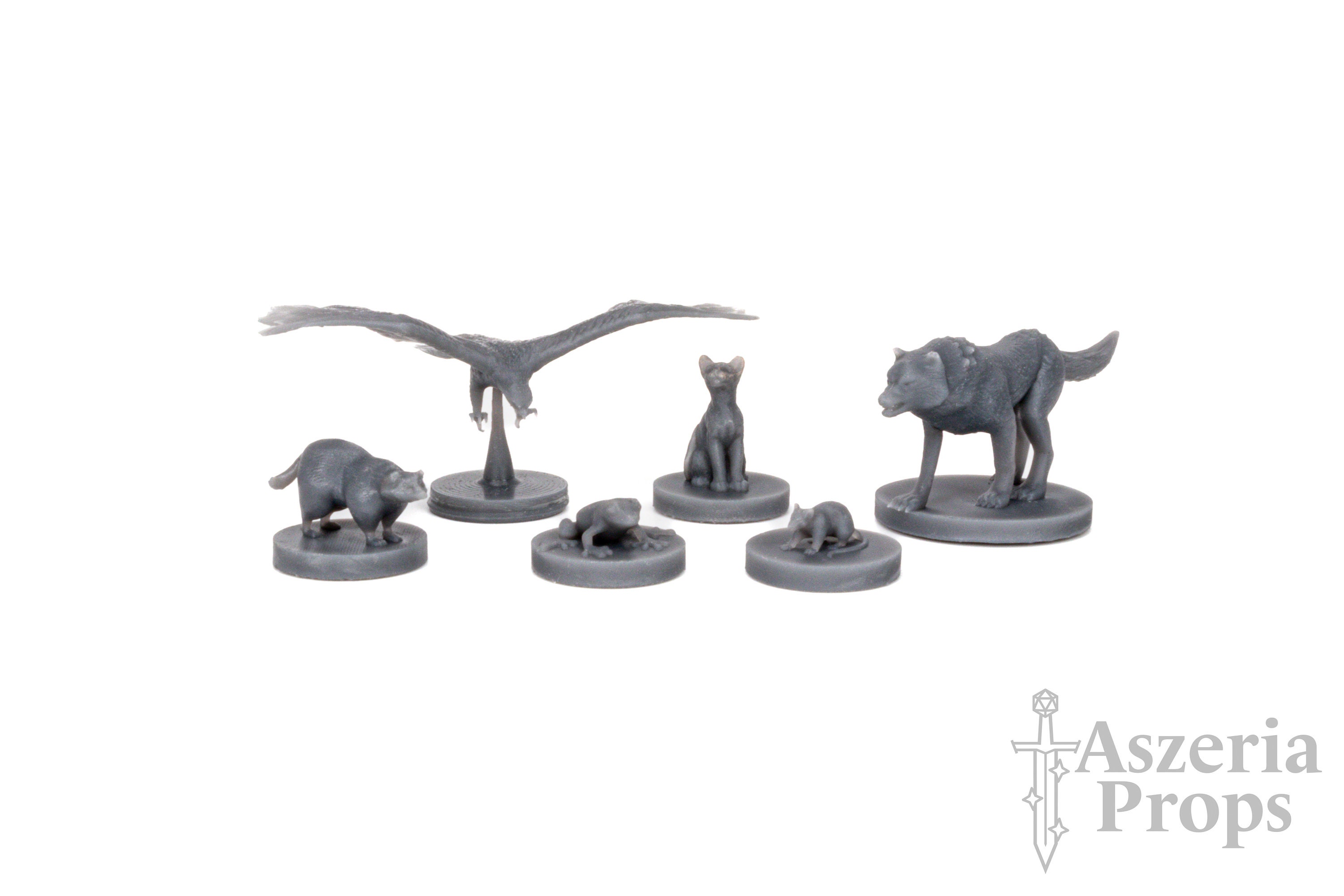 Beast Druid Dnd Minis (set of 10) Druid Wild Shape Dnd Minis, Ranger ...