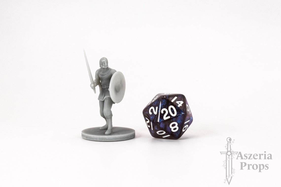 Town Guards Dnd Miniatures set of 5 3D Printed Guard - Etsy