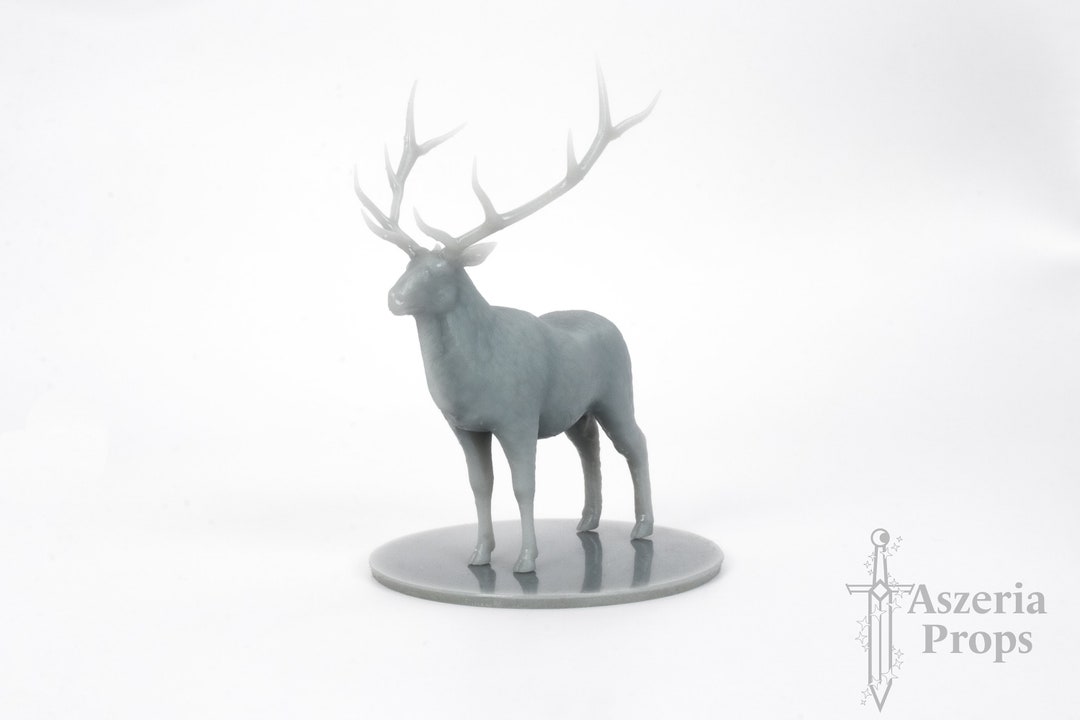 Deer / Elk Dnd Miniature Beast Dnd Miniature Druid Wild - Etsy