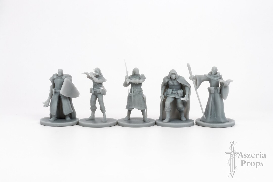 Masculine Dnd Miniatures Set Of 5 Adventurer Dnd Minis Etsy Masculine Dnd Miniatures Set Of 5 Adventurer Dnd Minis Etsy