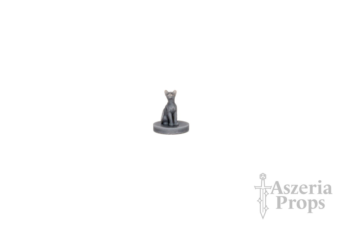 Cat Dnd Miniature, Beast Dnd Miniature, Druid Wild Shape Dnd Miniature ...