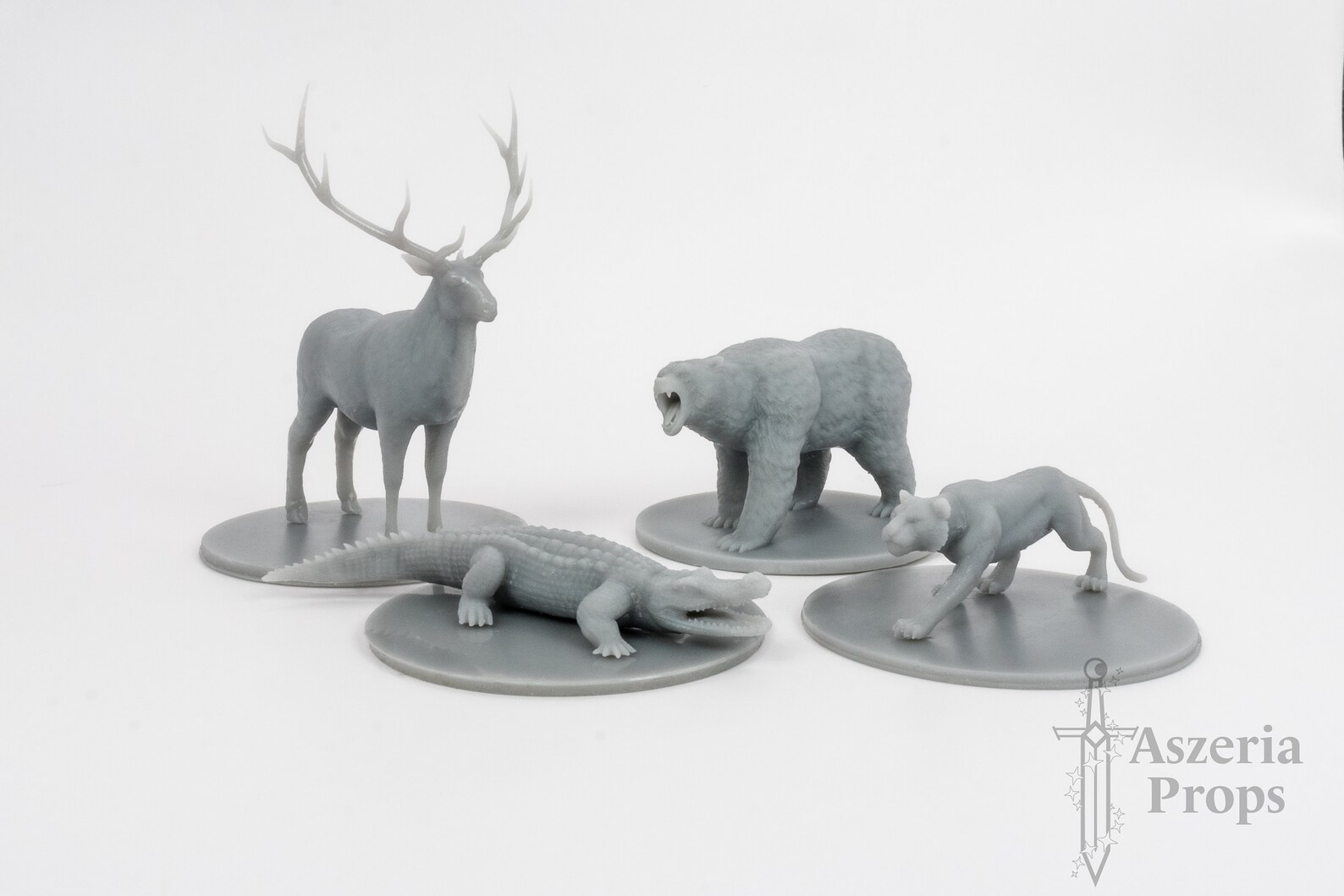 Beast Druid Dnd Minis set of 10 Druid Wild Shape Dnd Minis - Etsy