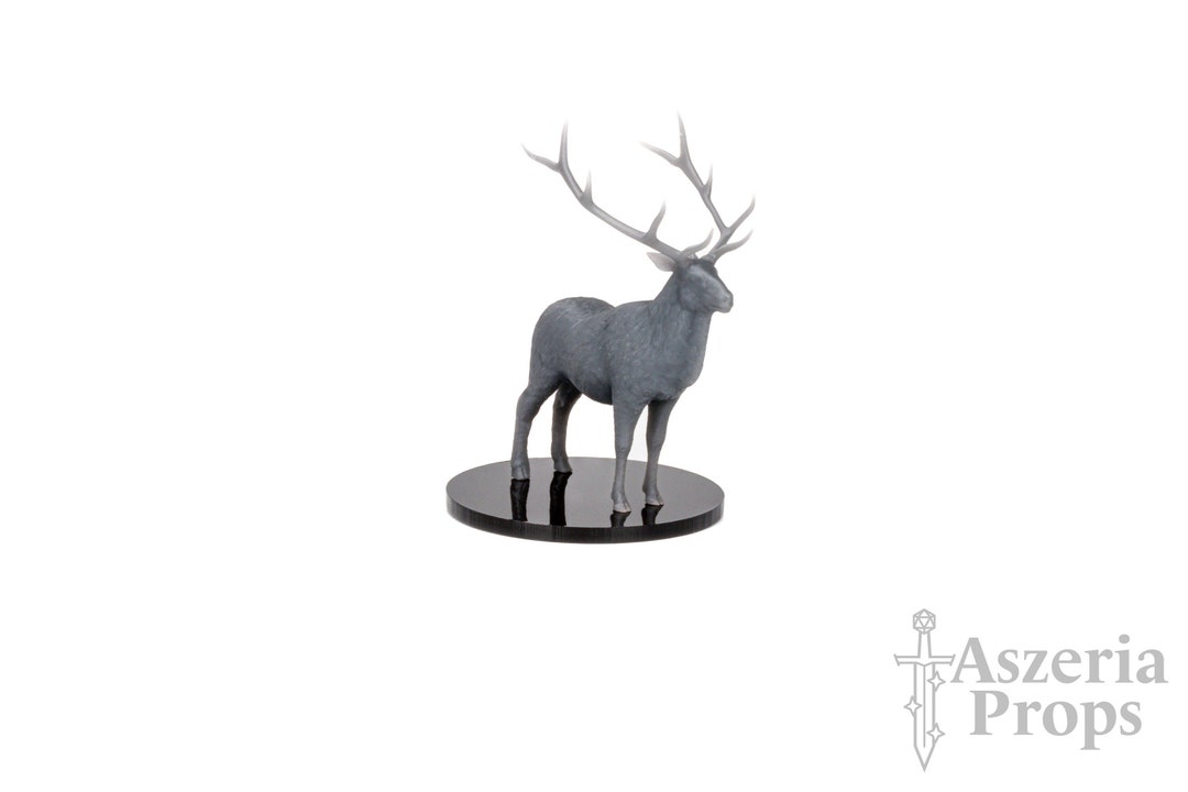 Deer / Elk Dnd Miniature, Beast Dnd Miniature, Druid Wild Shape Dnd ...