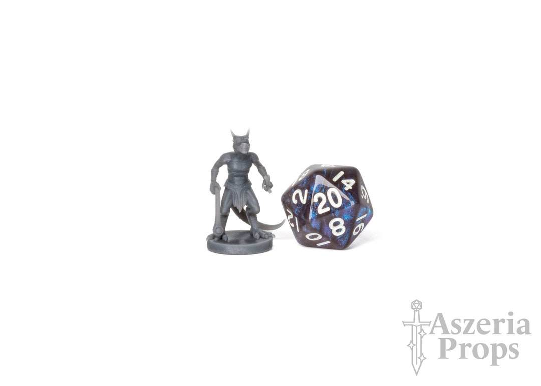 Kobold Slinger Dnd Miniature, 3D Resin Printed Kobold Fighter, Kobold ...