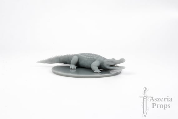 Crocodile / Alligator Dnd Miniature Beast Dnd Miniature | Etsy