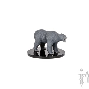 Bear Dnd Miniature, Beast Dnd Miniature, Druid Wild Shape Dnd Miniature ...