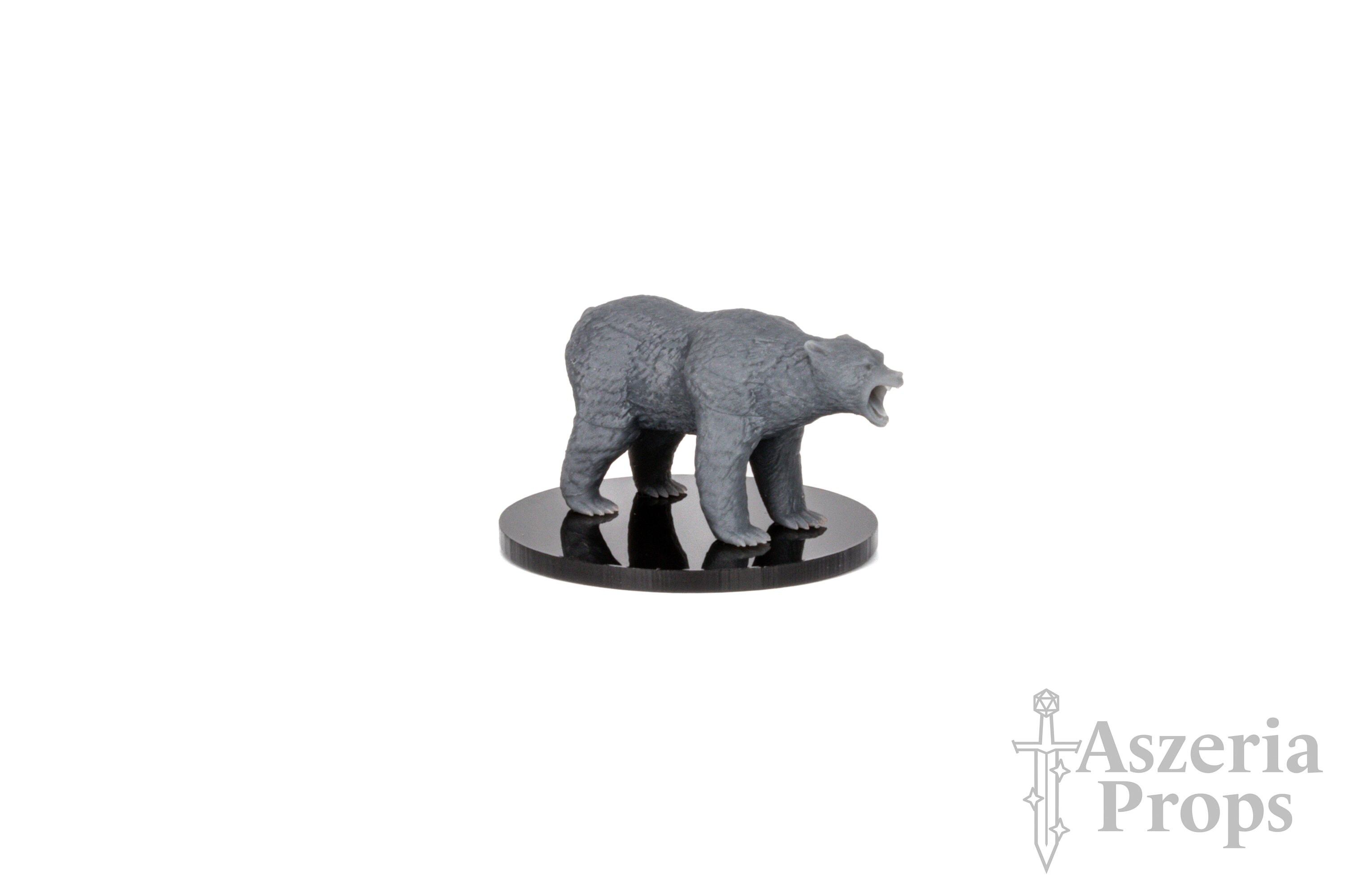 Bear Dnd Miniature, Beast Dnd Miniature, Druid Wild Shape Dnd Miniature ...