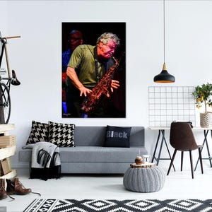 Jay Beckenstein of Spyro Gyra : Art on Metal Print - Etsy