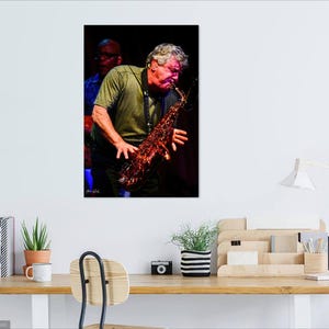 Jay Beckenstein of Spyro Gyra : Art on Metal Print - Etsy