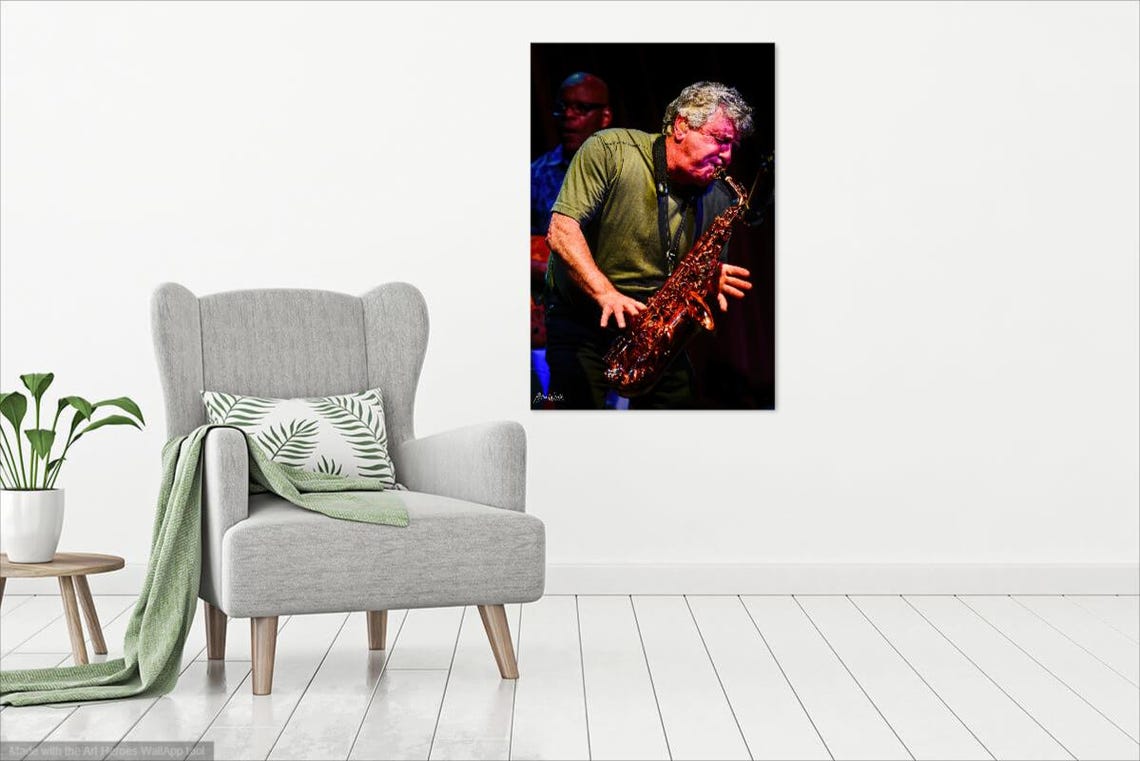 Jay Beckenstein of Spyro Gyra : Art on Metal Print - Etsy