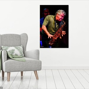 Jay Beckenstein of Spyro Gyra : Art on Metal Print - Etsy