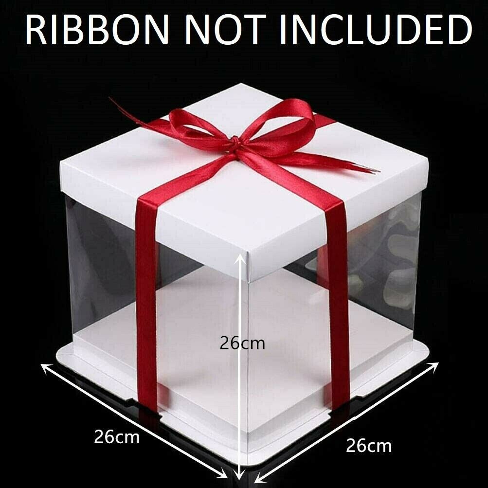 Extra Large and Tall Clear Cake Box Big See Through Cake Box - Etsy ...