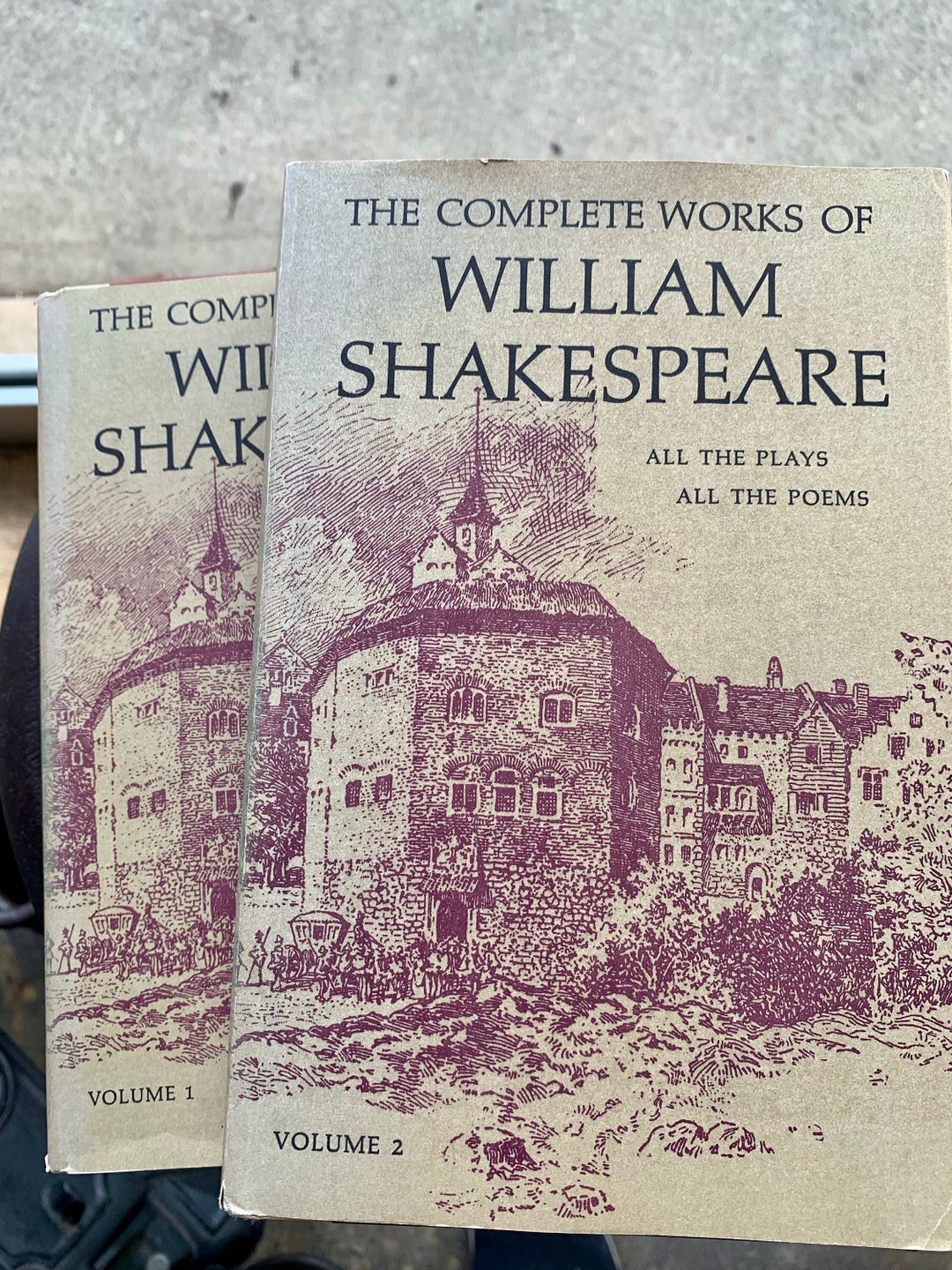 Vintage Shakespeare Book Set: 1950s Complete Works, Mid-century Decor ...