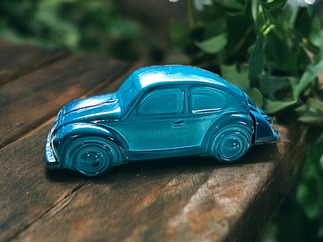 Vintage Avon VW Bug Aftershave Bottle! Blue Vintage Volkswagen Beetle ...