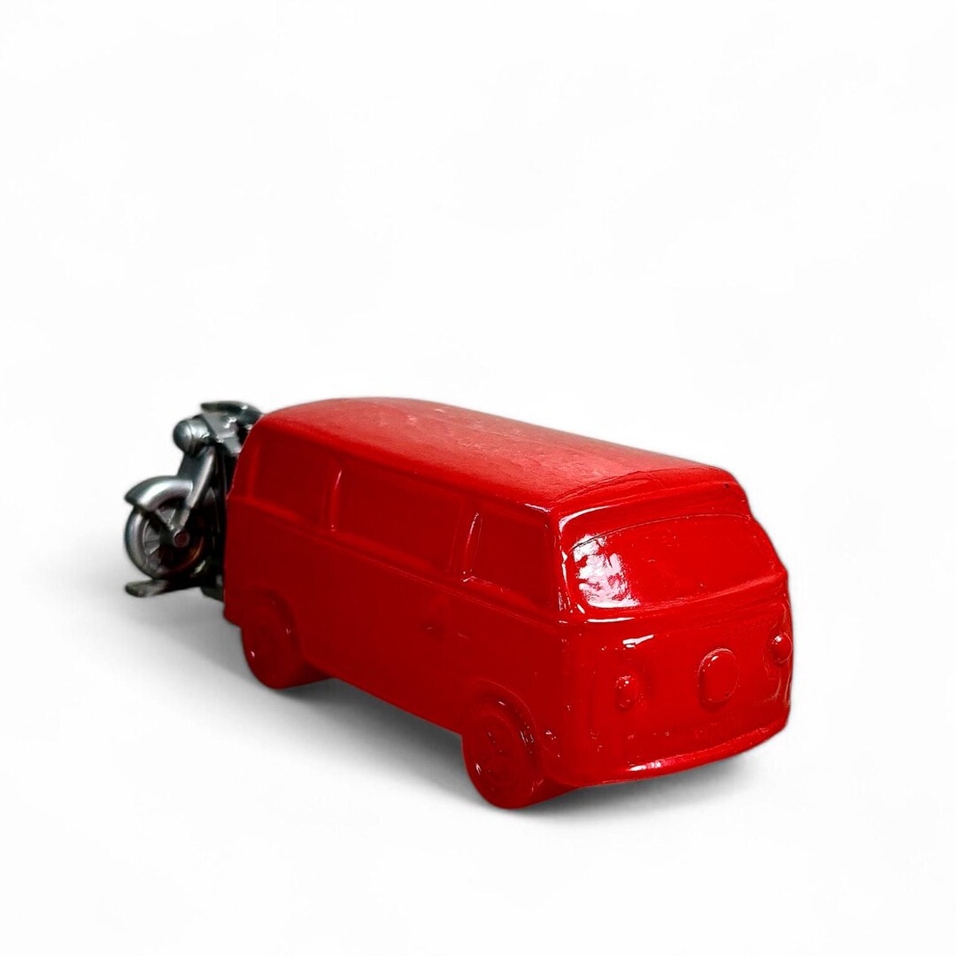 Vintage Avon VW Bus Aftershave Bottle! Red Vintage Volkswagen Bus With ...