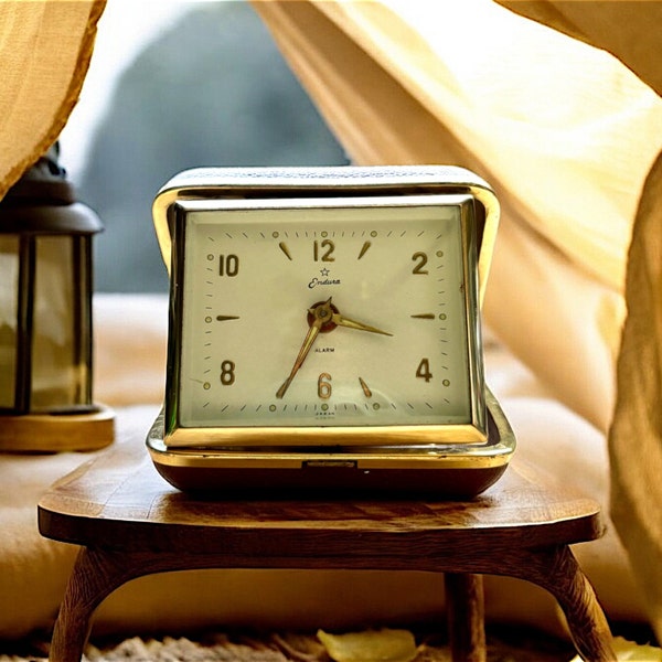 Vintage Travel Clock - Etsy