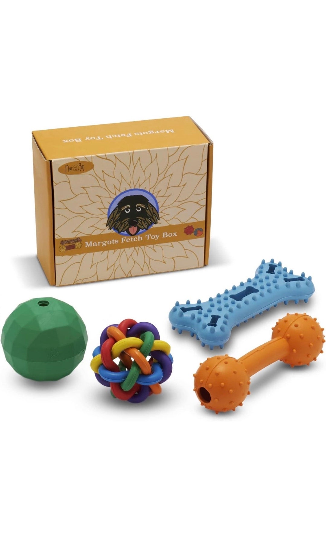 Fetch Toys for Dogs to Keep Them Occupied - Colorful Durable Dog Toy ...