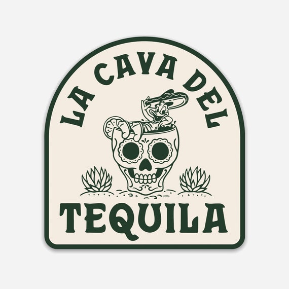 La Cava Del Tequila Sticker Glossy Die Cut Vinyl Epcot Mexico - Etsy