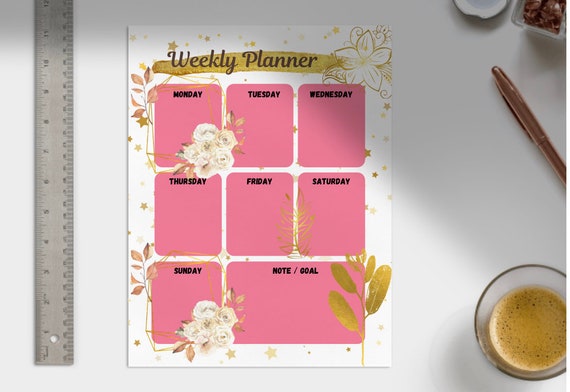 Digital Weekly Planner | Etsy