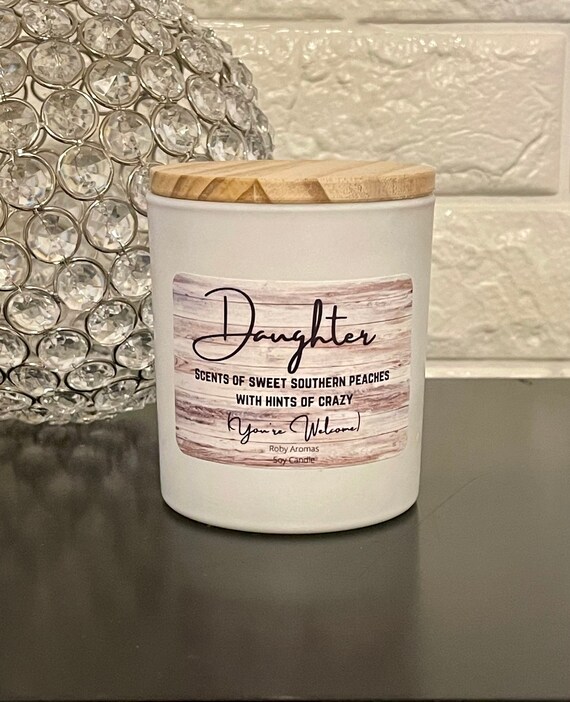 Daughter Candle Gift for Daughter Funny Candle for Daughter - Etsy