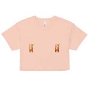 Long Island Iced Tea Tini Nips Crop Top Bachelorette Party Best Friend ...
