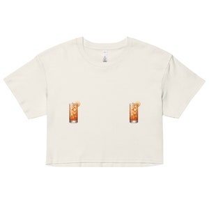 Long Island Iced Tea Tini Nips Crop Top Bachelorette Party Best Friend ...