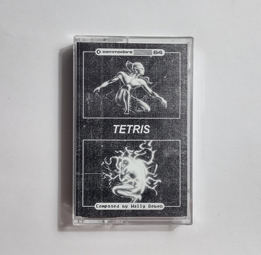 Tetris C64 RARE Soundtrack Cassette - Handcrafted and High-fidelity - Etsy