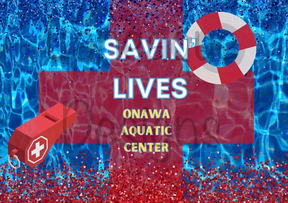 Lifeguard Digital Sublimation Design - Etsy