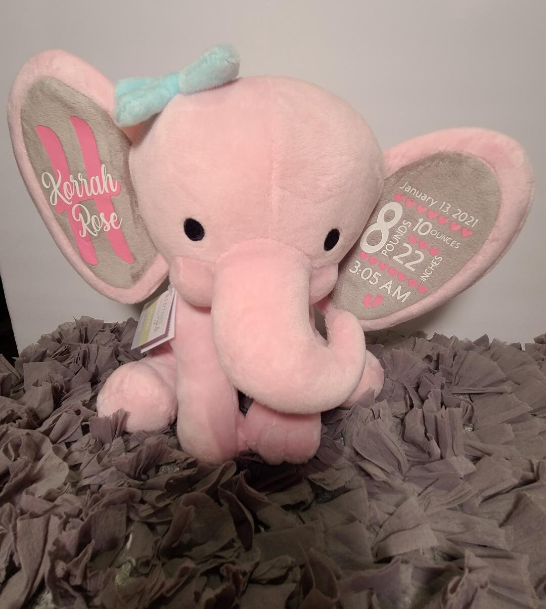 Birth Keepsake Elephant - Etsy