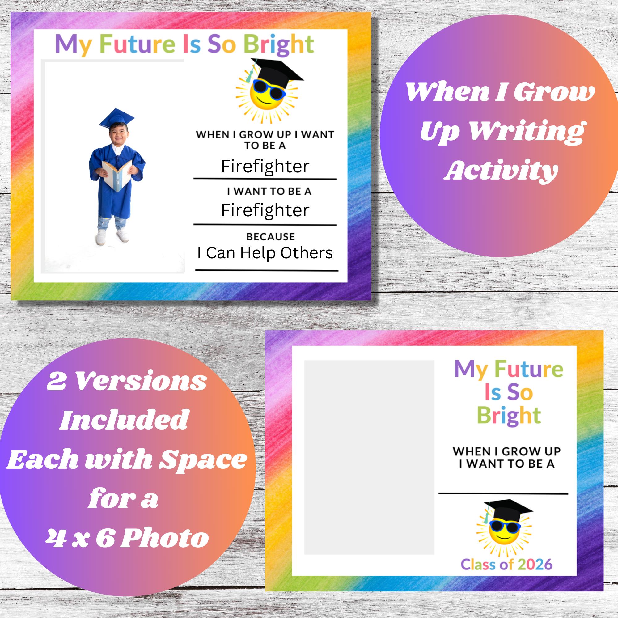Preschool & Kindergarten Graduation Bundle: Diploma, Handprint Craft ...
