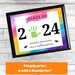 2024 Graduation Handprint Art Instant Download Printable for ...