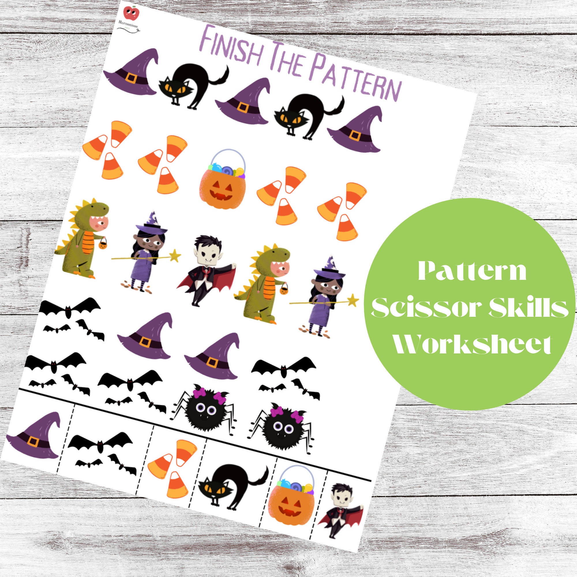 Halloween Activities/worksheets| Instant Download| Halloween Themed ...
