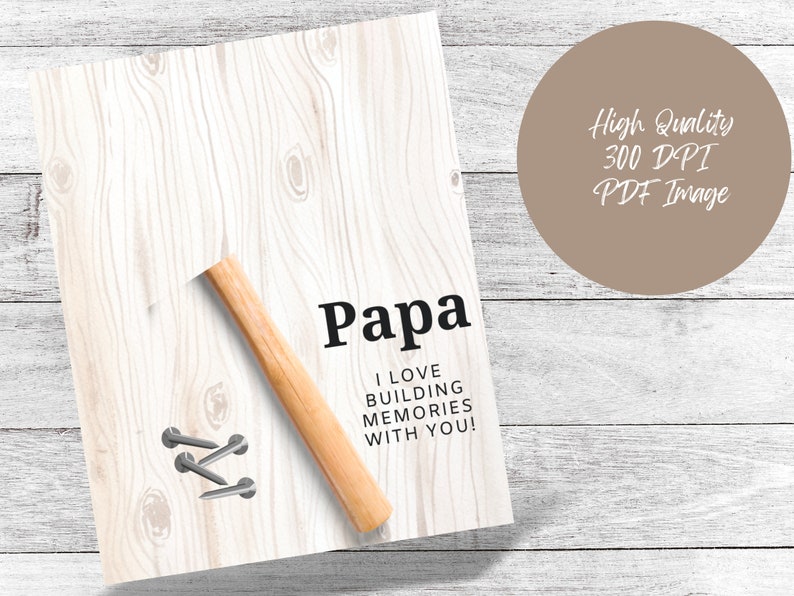 Dad I Love Building Memories With You| Footprint Craft Template| Father ...