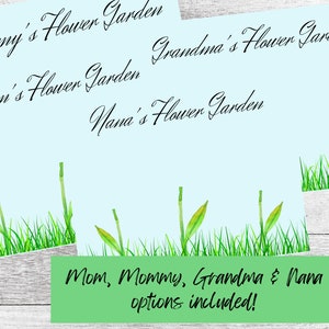 Mother's Day Handprint Flower Garden Craft: DIY Kid Keepsake (instant ...